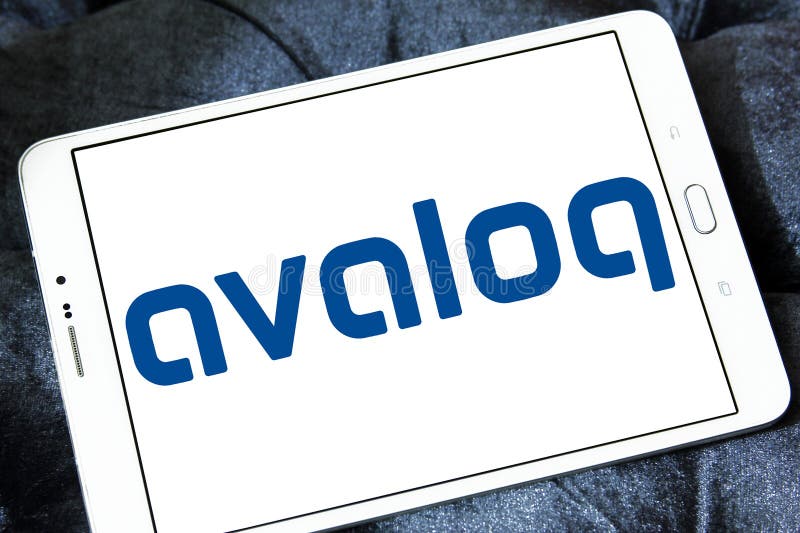 Avaloq company logo editorial image. Image of services - 118927225