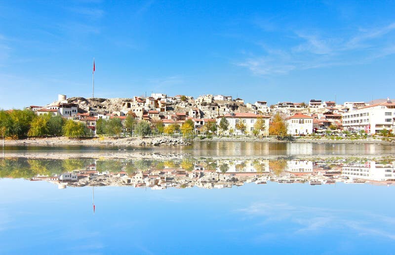 The BEAUTIFUL AVANOS CITY in TURKEY Stock Photo - Image of architecture ...
