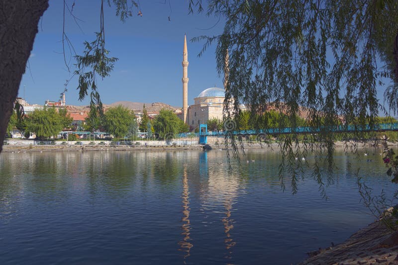 Avanos with the Red River editorial photography. Image of anatolia ...