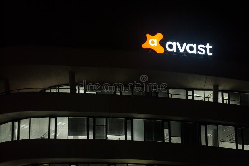 Avast Logo in Front of Their Main Office for Prague. Editorial Photo ...