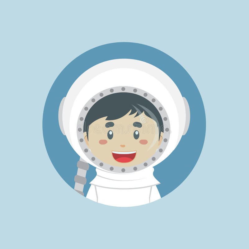 Avatar of a Astronaut Character Stock Vector - Illustration of orbit ...