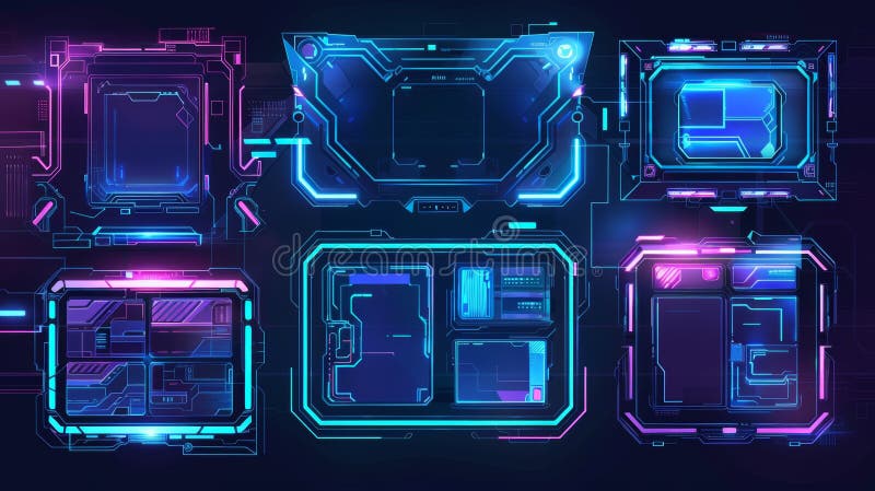 Sci Fi Screen Overlay Png Stock Photos - Free & Royalty-Free Stock ...