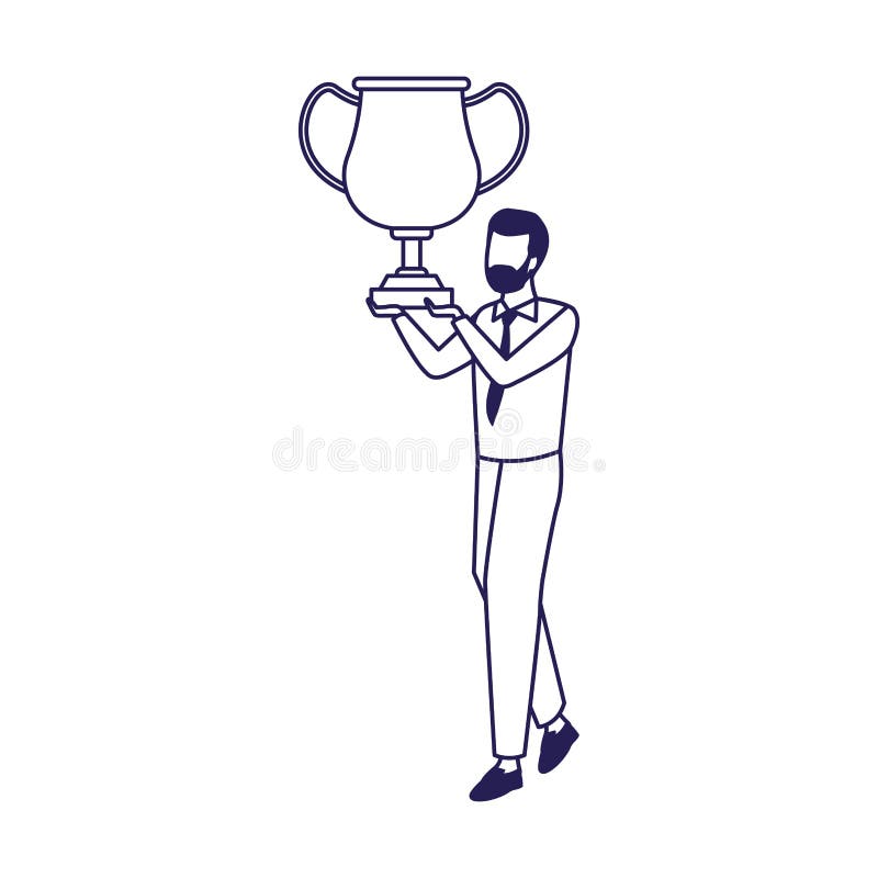 Holding Trophy Icon Stock Illustrations – 2,250 Holding Trophy Icon ...