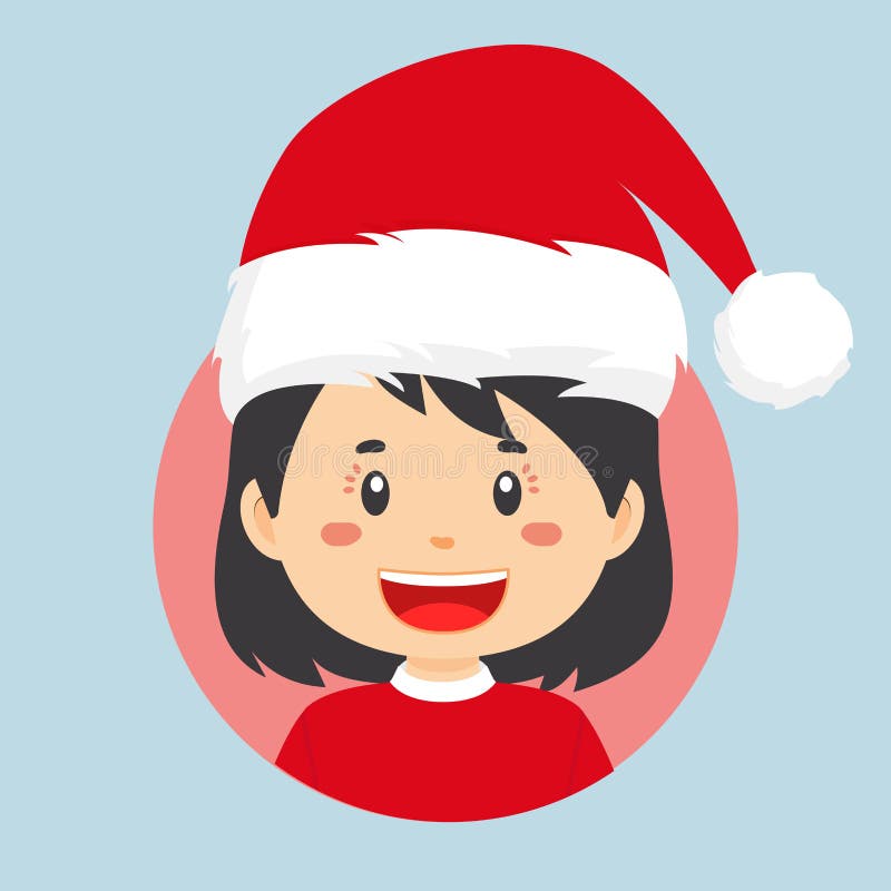 Avatar of a Christmas Character Stock Vector - Illustration of banner ...