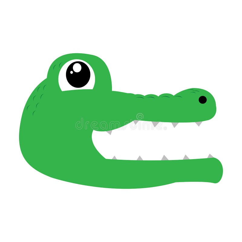 Avatar de crocodile illustration de vecteur. Illustration du sauvage ...