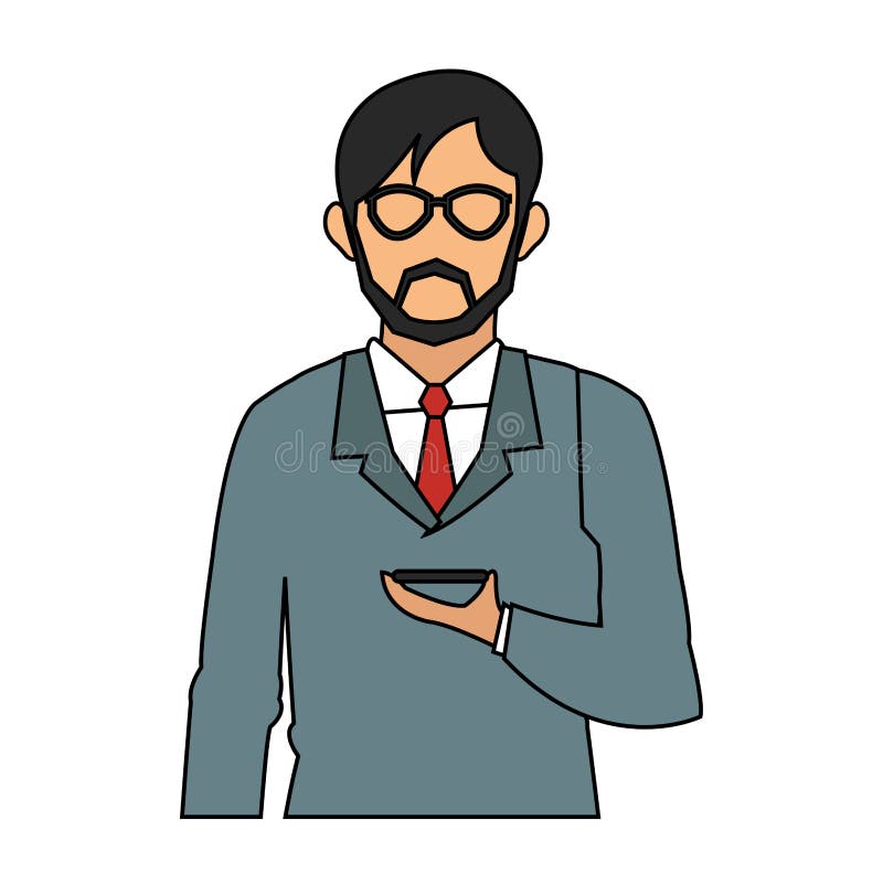 Avatar with device design stock vector. Illustration of symbol - 81256302