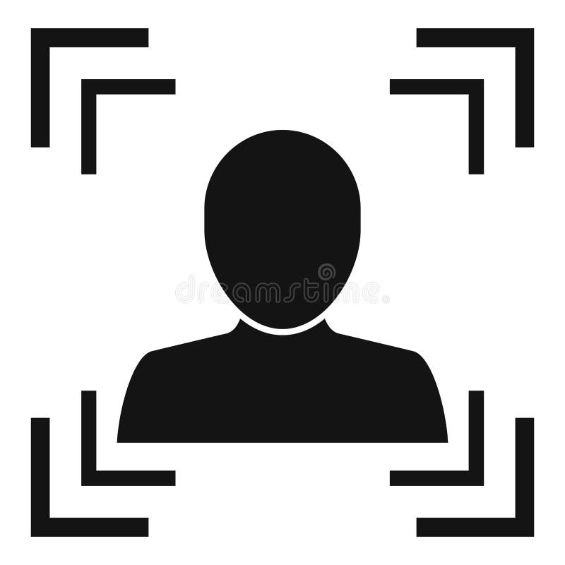 Face Authentication Icon From Authentication Collection Simple Line