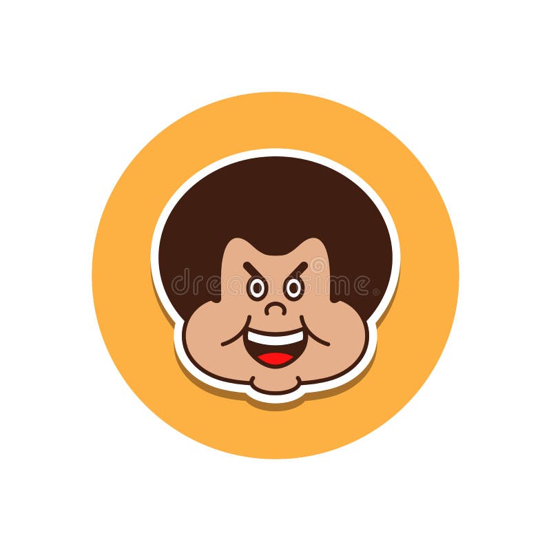 Avatar of Fat Man Vector Image Stock Vector - Illustration of body ...