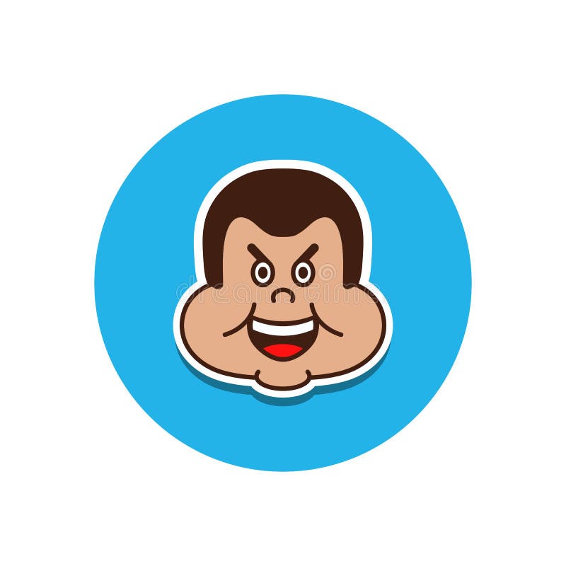 Avatar of Fat Man Vector Image Stock Vector - Illustration of body ...