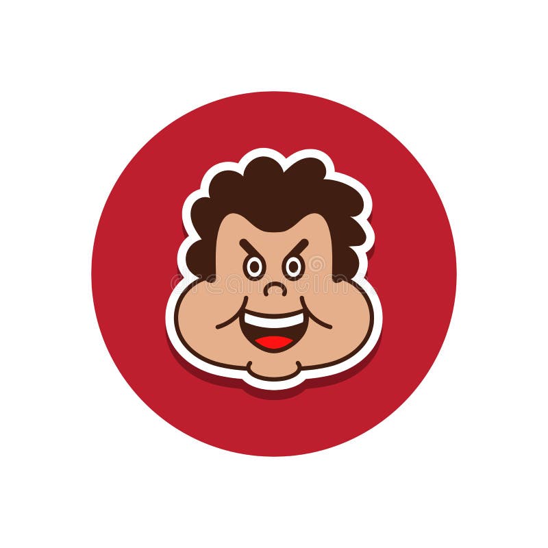 Avatar of Fat Man Vector Image Stock Vector - Illustration of body ...