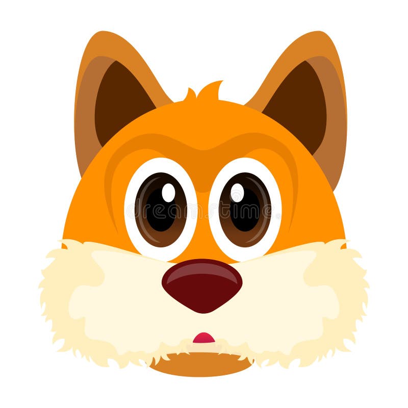 Avatar of a fox stock vector. Illustration of avatar - 105121843