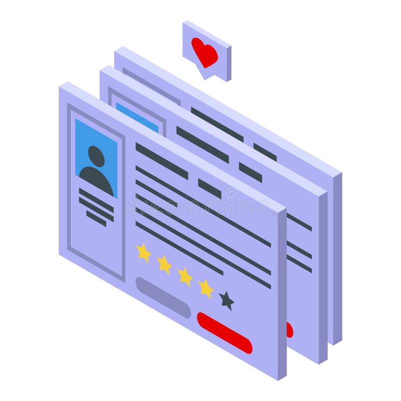 Avatar Free Course Icon Isometric Vector. Online Education Stock Vector ...