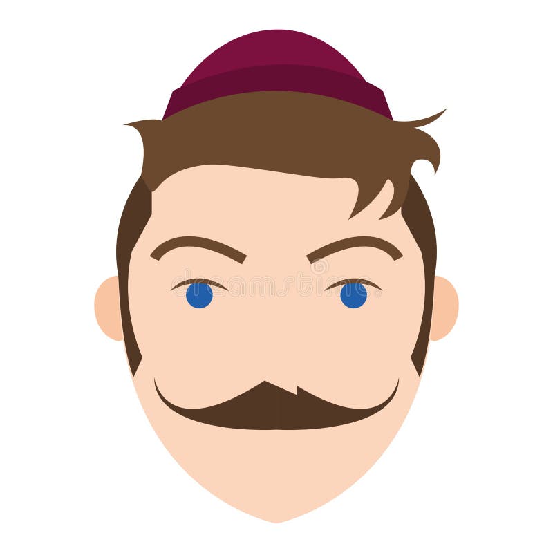 Avatar of a man stock vector. Illustration of person - 91737564