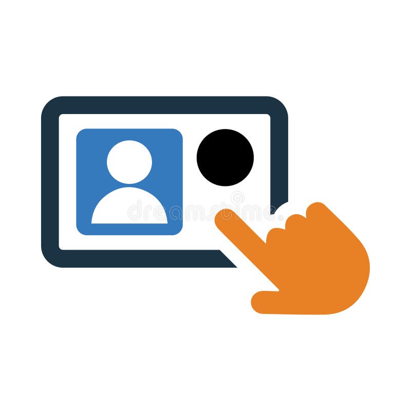 Avatar, Man, Profile, Id Auto Verification Icon Stock Vector ...