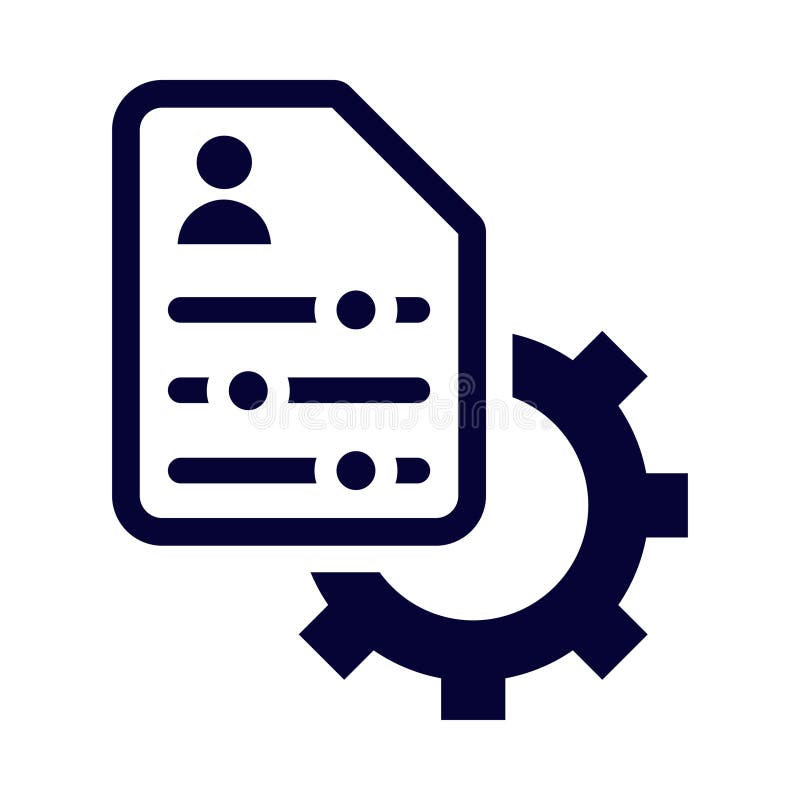 Avatar, Man, Profile, Id Auto Verification Icon Stock Vector ...