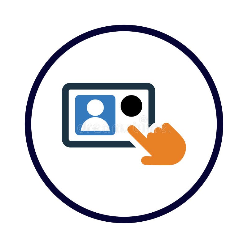 Avatar, Man, Profile, Id Auto Verification Icon Stock Vector ...