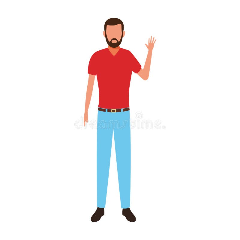 Man Icon Waving Stock Illustrations – 2,507 Man Icon Waving Stock ...