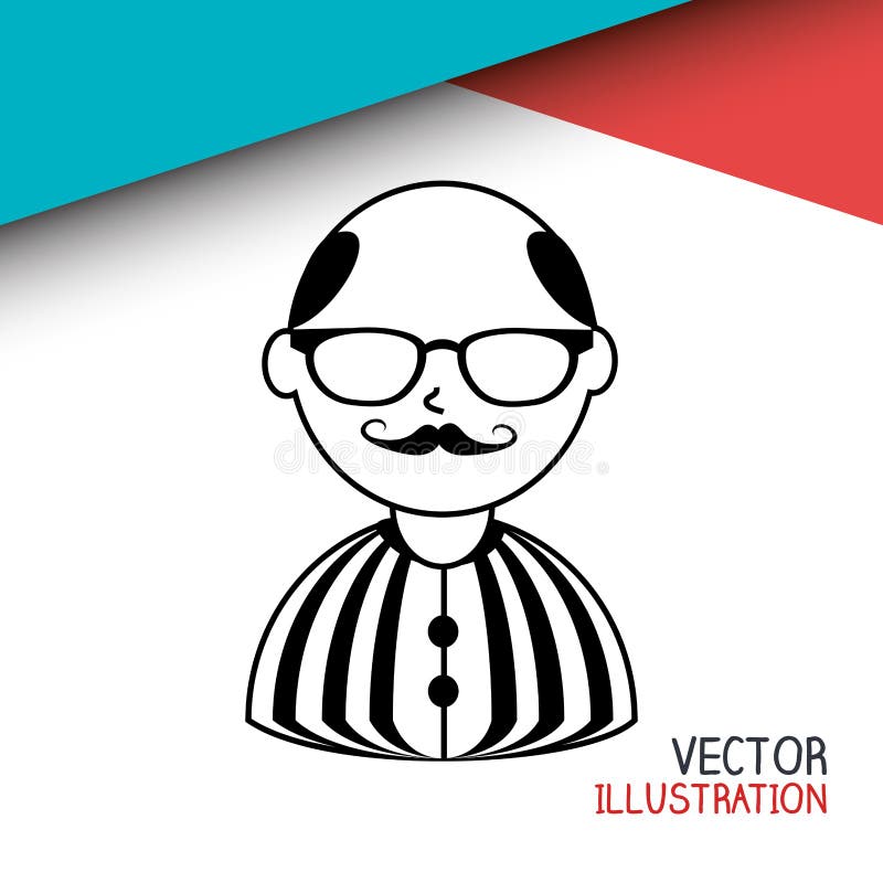 Avatar person design stock illustration. Illustration of male - 67548699