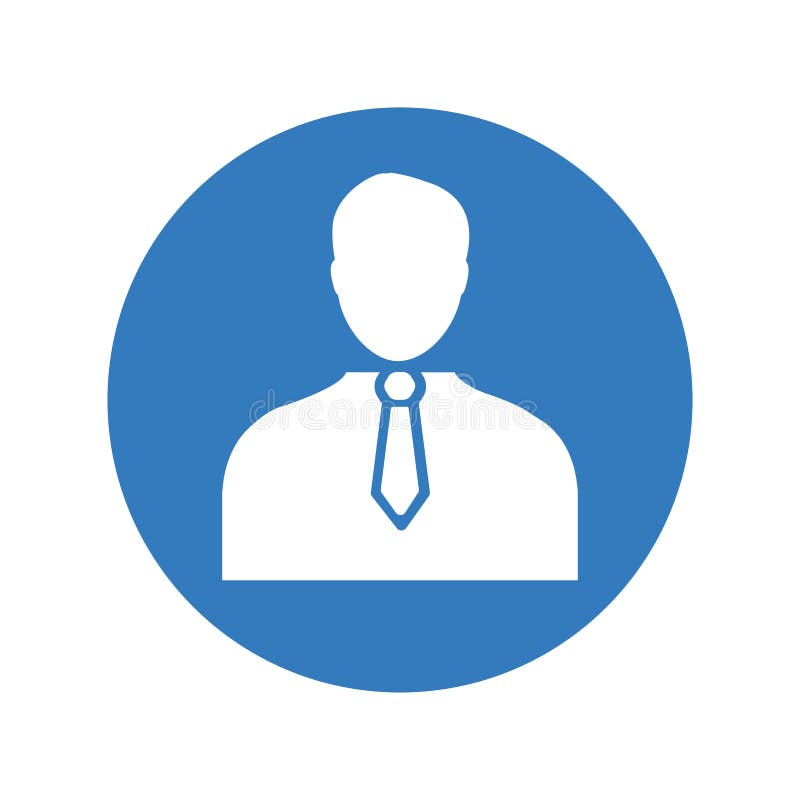 Avatar, Person, User Blue Icon Stock Illustration - Illustration of ...