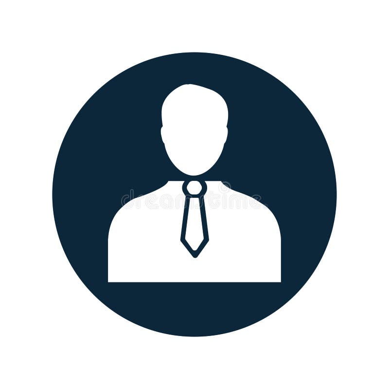 Avatar, Person, User Icon, Deep Blue Version Stock Vector ...