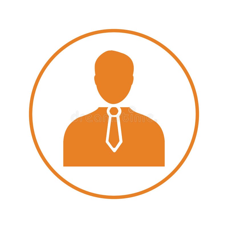 Avatar, Person, User Black Icon Stock Vector - Illustration of head ...