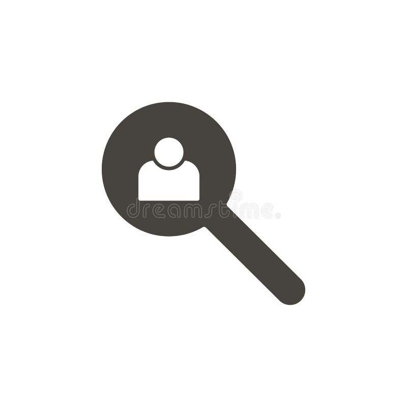 Avatar, User, Search Vector Icon. Simple Element IllustrationAvatar ...