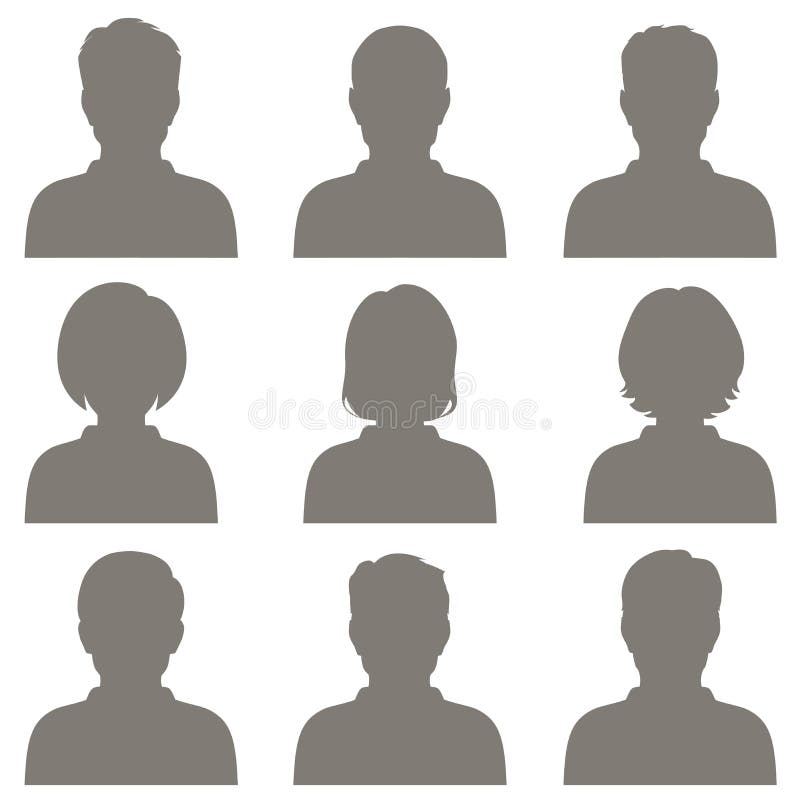 User Icon Silhouette User Silhouette Stock Illustrations – 104,303