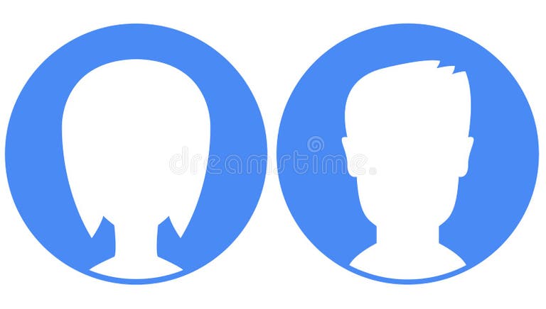 Avatars Blue Background Stock Illustrations – 1,134 Avatars Blue ...