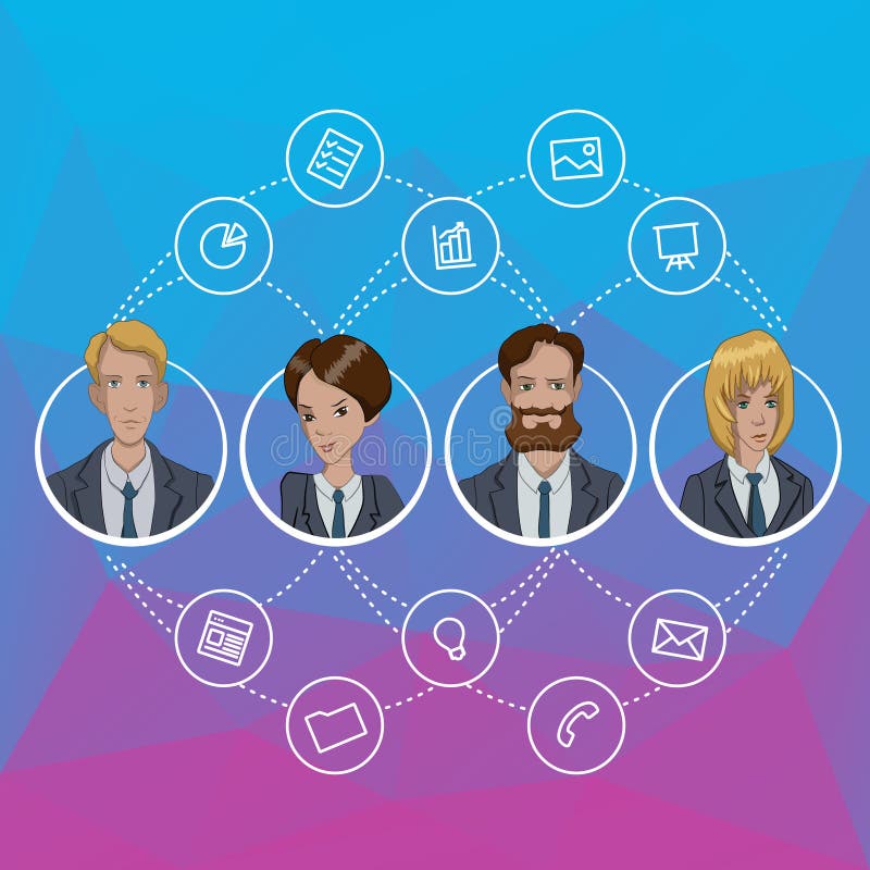 Managers Avatars Stock Illustrations – 1,415 Managers Avatars Stock ...
