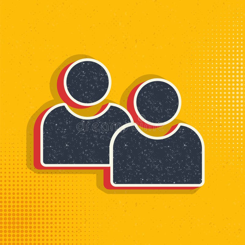 Retro Avatars Cartoon People Vector Cartoon Isolated Stock Vector ...