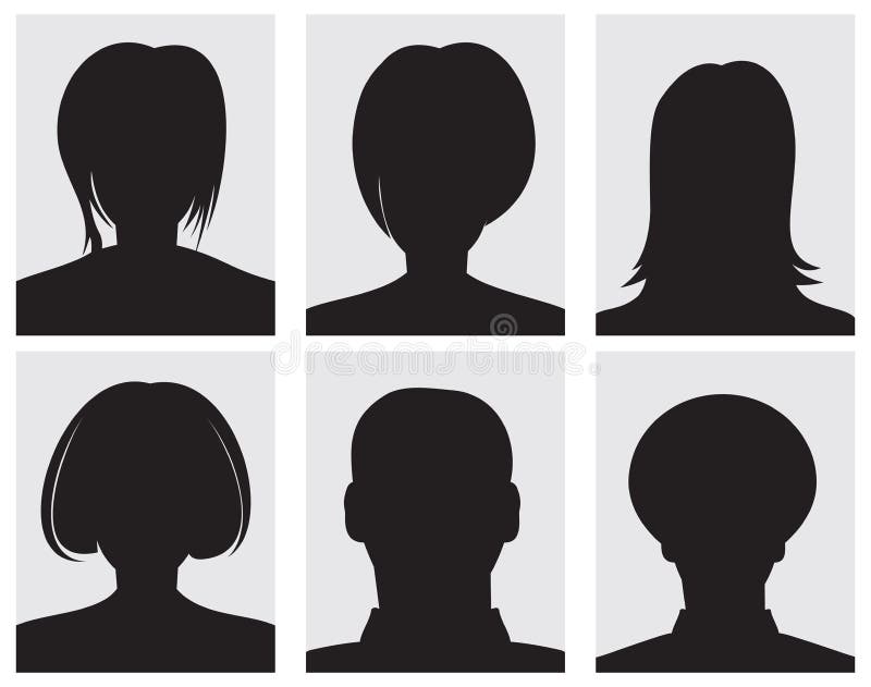 Female Headshot Silhouette