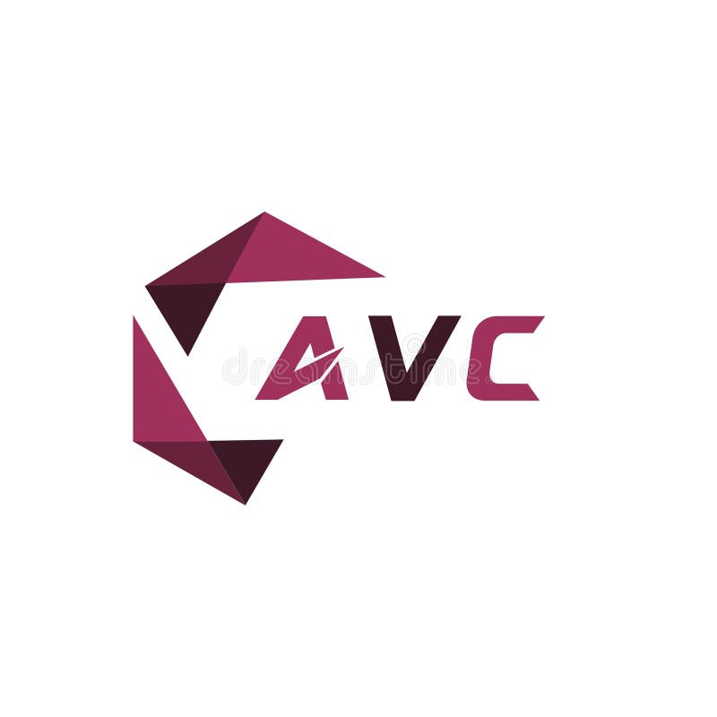 AVC Creative Minimalist Letter Logo. AVC Unique Vector Initials ...