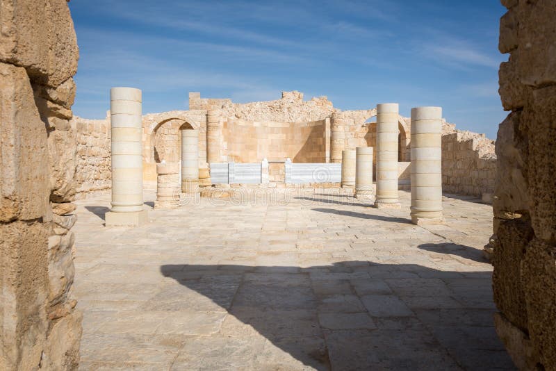 Avdat National Park stock photo. Image of nabataean, negev - 84587608