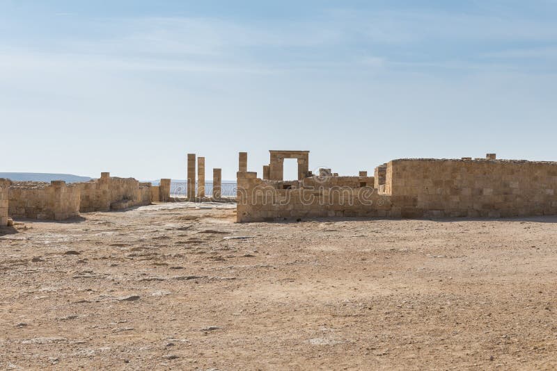 Avdat National Park stock photo. Image of nabataean, negev - 84587608