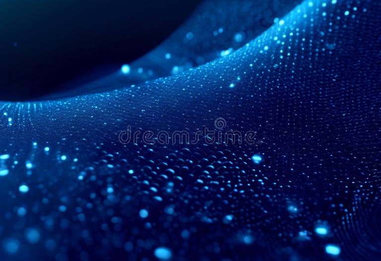 Ave Dark Metaverse Blue Topic Dots Background Wave Network Design ...