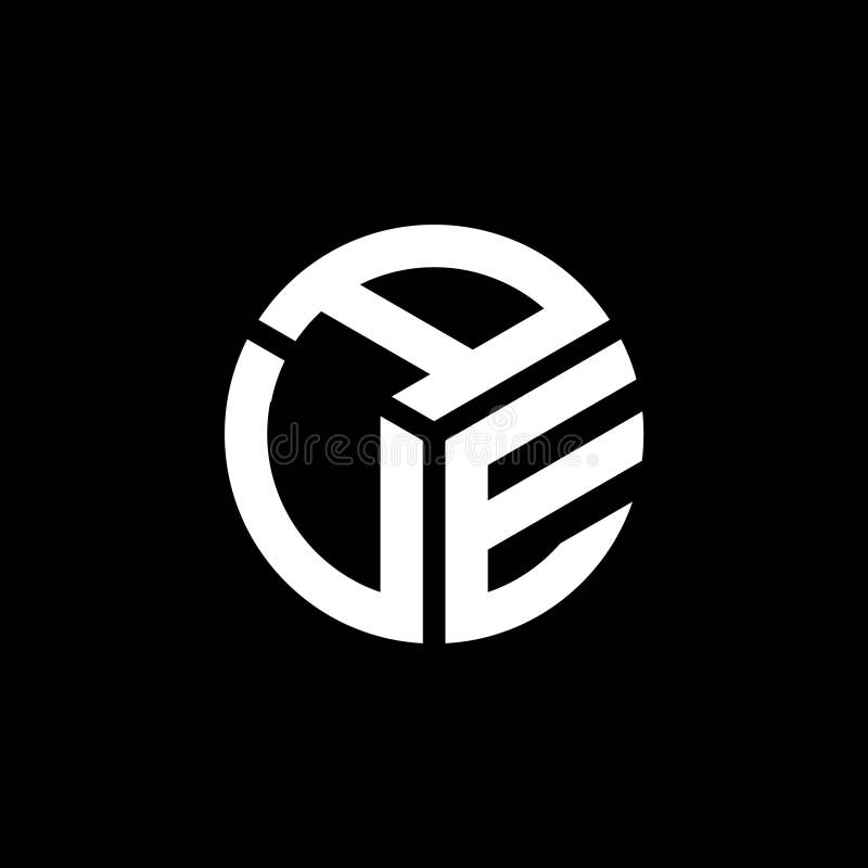 AVE Letter Logo Design on Black Background. AVE Creative Initials ...