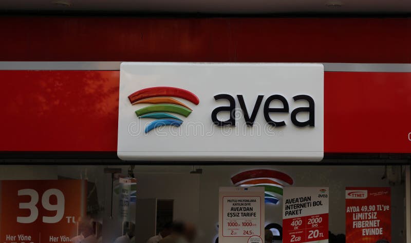 Avea editorial photo. Image of logo, mobile, logotype - 57997441