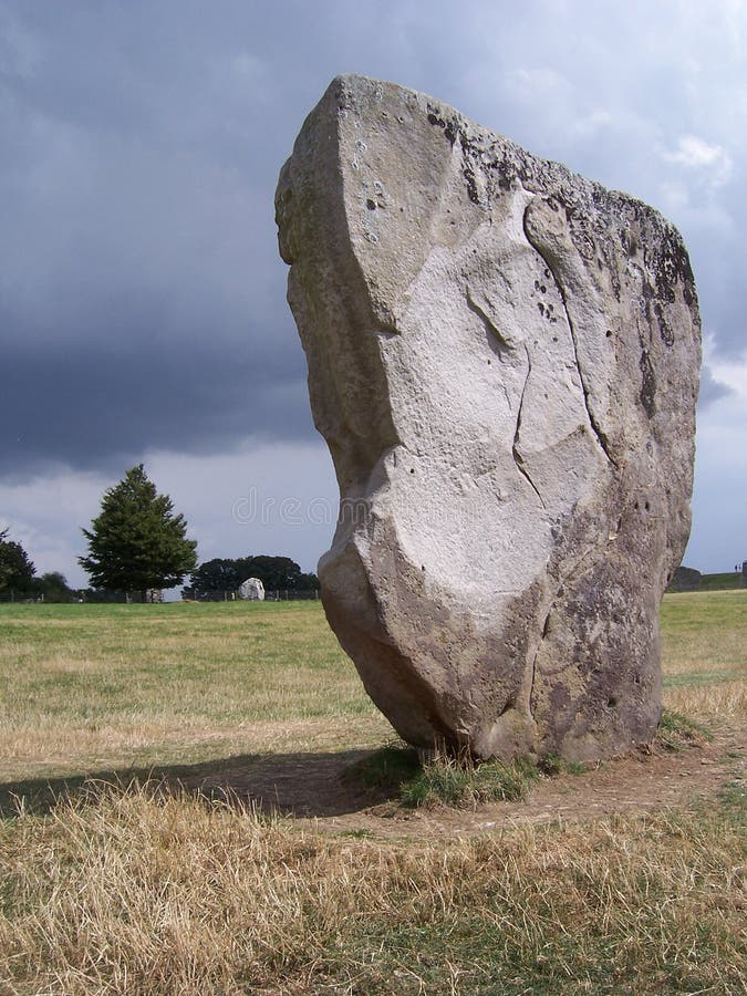Avebury Stone stock photo. Image of attraction, tourism - 1126986