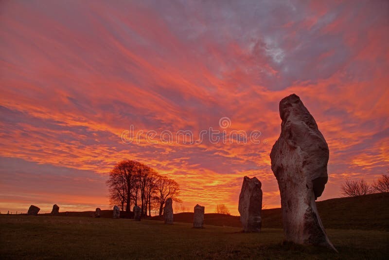 Avebury Stone Circle stock image. Image of ancient, monument - 22787429