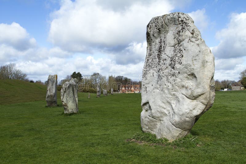 Avebury Stones stock image. Image of avebury, ancient - 24355865