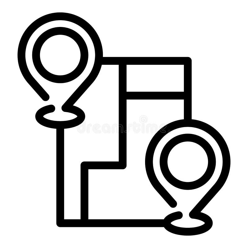 Itinerary Icon Vector Sign And Symbol Isolated On White Background ...