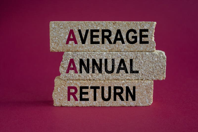 Average Annual Return Symbol. the Acronym AAR Average Annual Return on ...