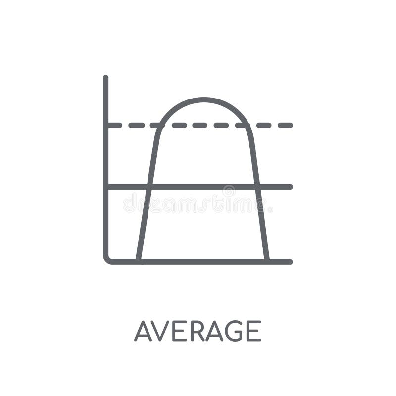 Average (arithmetic Mean) Icon. Trendy Average (arithmetic Mean) Logo ...