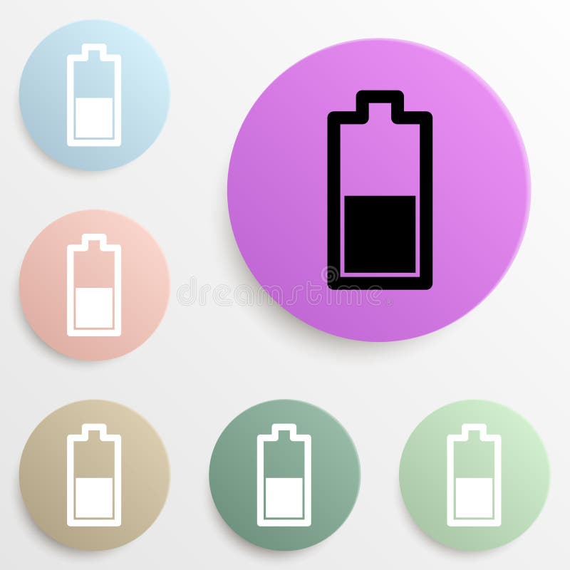 Level Up Badge Reward Icon Gold, Silver, Bronze for Ui Games. Stock ...