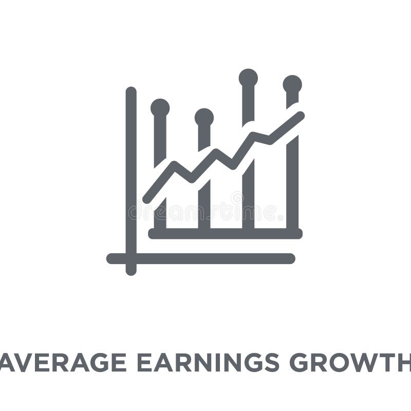 Average Earnings Growth Icon from Average Earnings Growth Collection ...