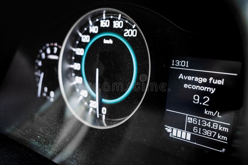 Average Fuel Consumption Gauge Prices Stock Photos - Free & Royalty ...
