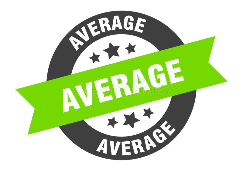 Average sign stock vector. Illustration of vector, button - 160379980