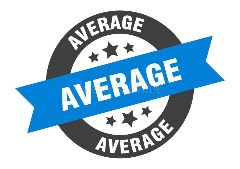 Average sign stock vector. Illustration of vector, button - 160379980