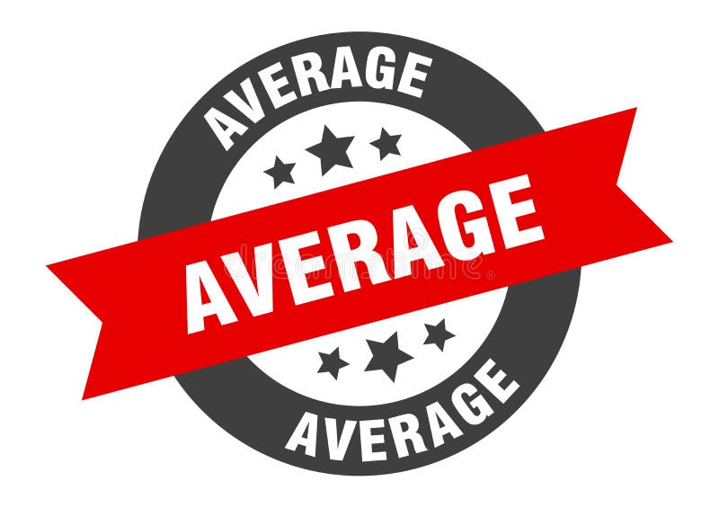 Average sign stock vector. Illustration of vector, button - 160379980