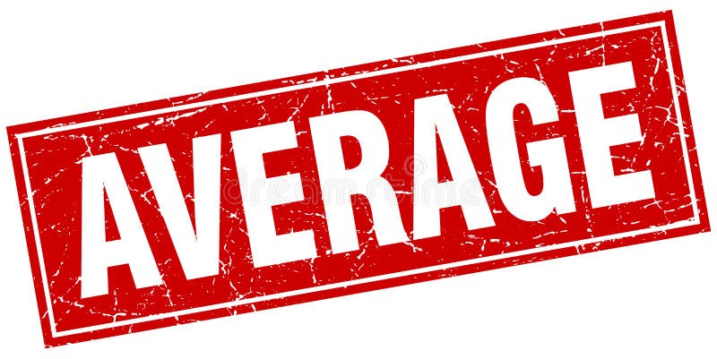 Average stamp stock vector. Illustration of stamp, label - 125211864